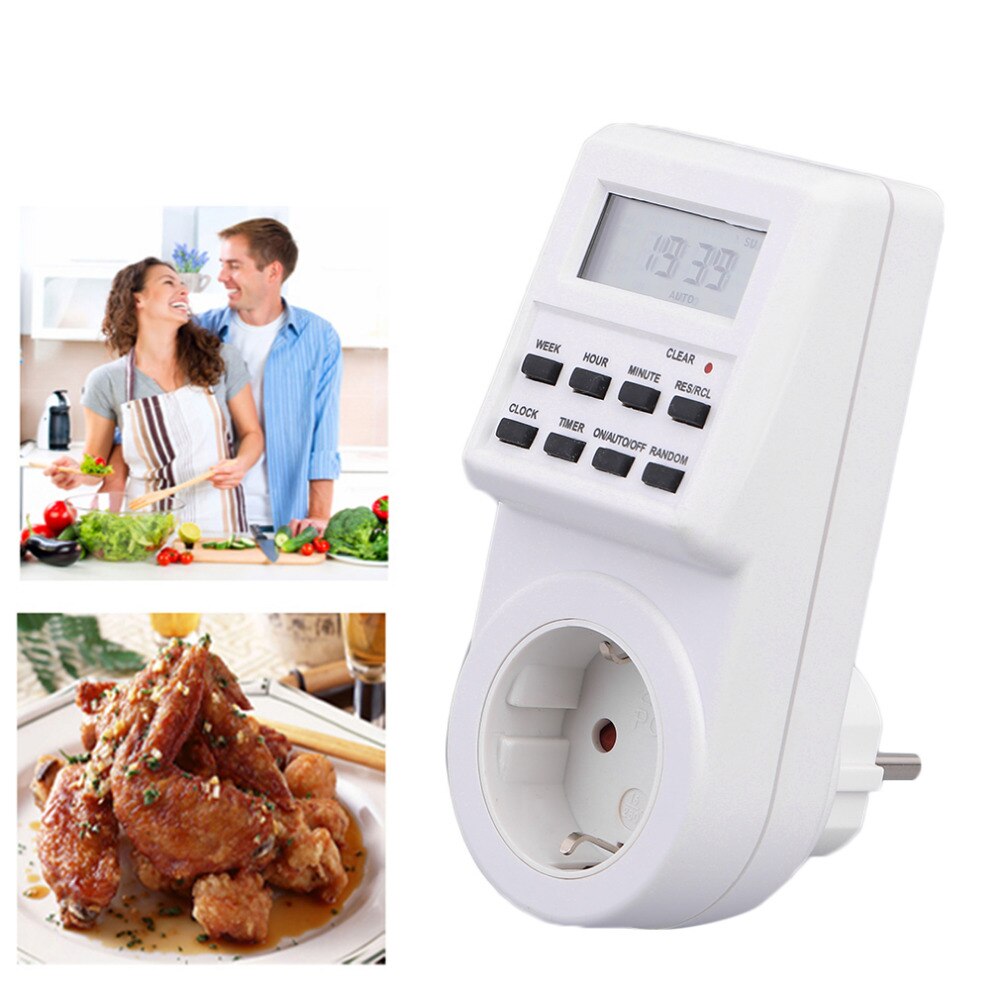 OUTAD ABS Plug-in Programmierbare Timer Schalter B... – Vicedeal