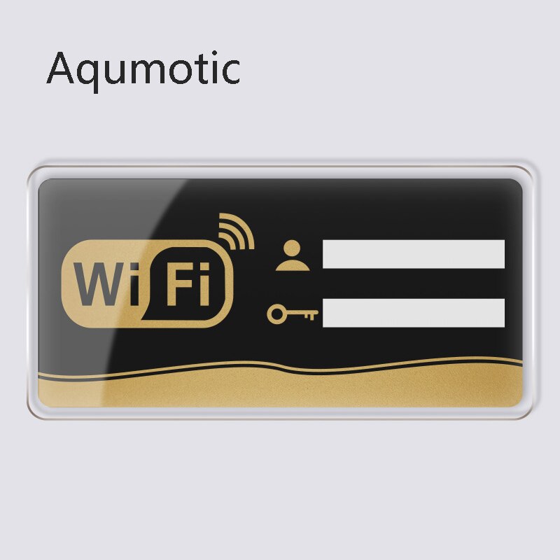 Aqumotic Free Wifi Sign Network Signs Wall Sticker... – Grandado