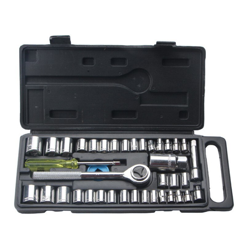 40pc Spanner Socket Set Car Vehicle Motorcycle Rep... – Grandado