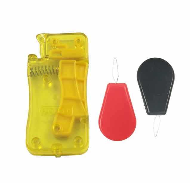 1 2 Pcs Plastic Hand Needle Threaders Thread Threa Grandado