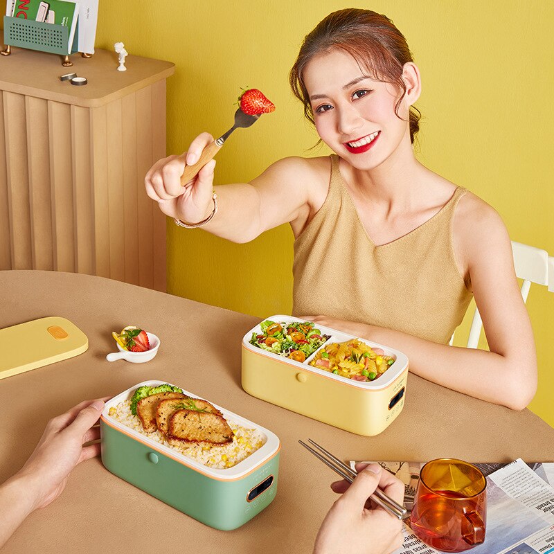 1L Portable Electric Lunch Box 220V Steamer Rice C... – Vicedeal