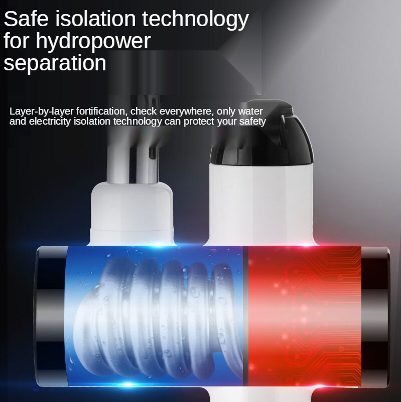 Temperature Display Instant Water Tap Tankless Ele... – Grandado