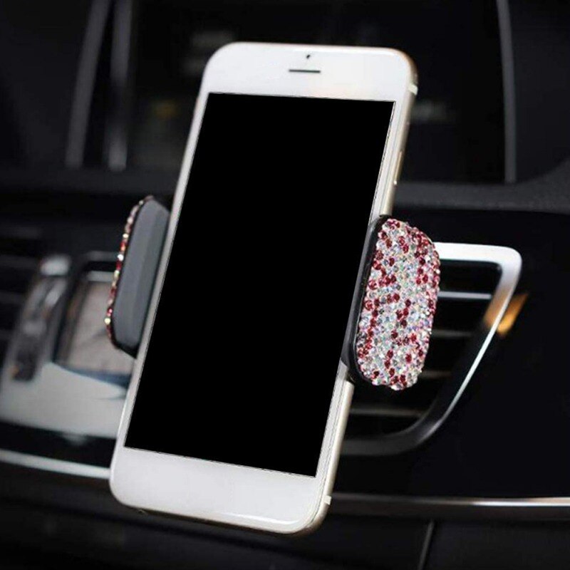 Kristal Auto Telefoon Houder Met Een Vent Base Uni... – Vicedeal