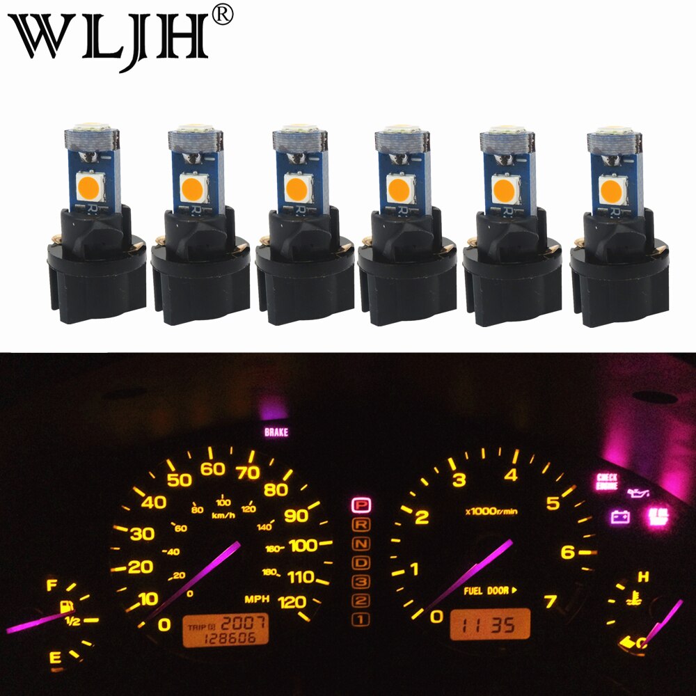WLJH 6x PC74 T5 LED Light Lamp Car Instrument Pane... – Vicedeal WLJH 6x PC74 T5 LED Light Lamp Car Instrument Pane... – Vicedeal