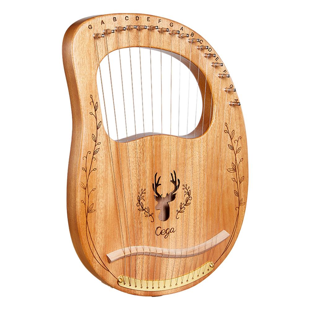 16-String Houten Lier Harp Resonantie Doos String ... – Grandado