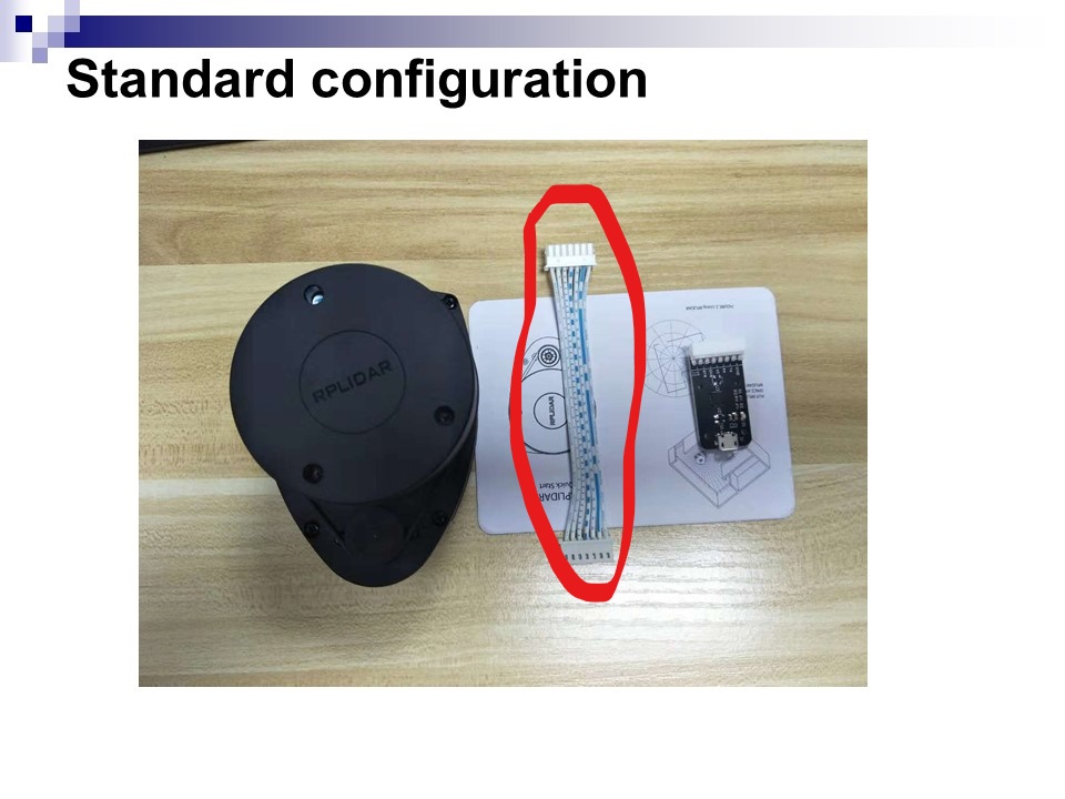 RPLIDAR A1 lidar Aansluitkabel Verbindingsdraad vo... – Vicedeal