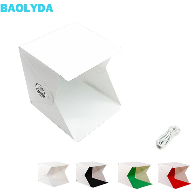 Baolyda PhotoBox Photo Light Box 20cm 40cm LED Lig... – Grandado