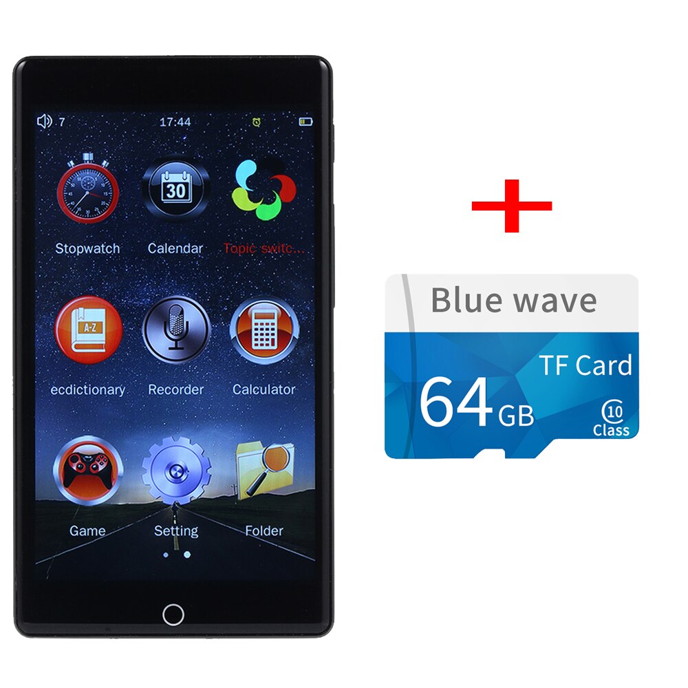 RUIZU H1 8GB MP3 Player 4 inches Full Touch Screen... – Grandado