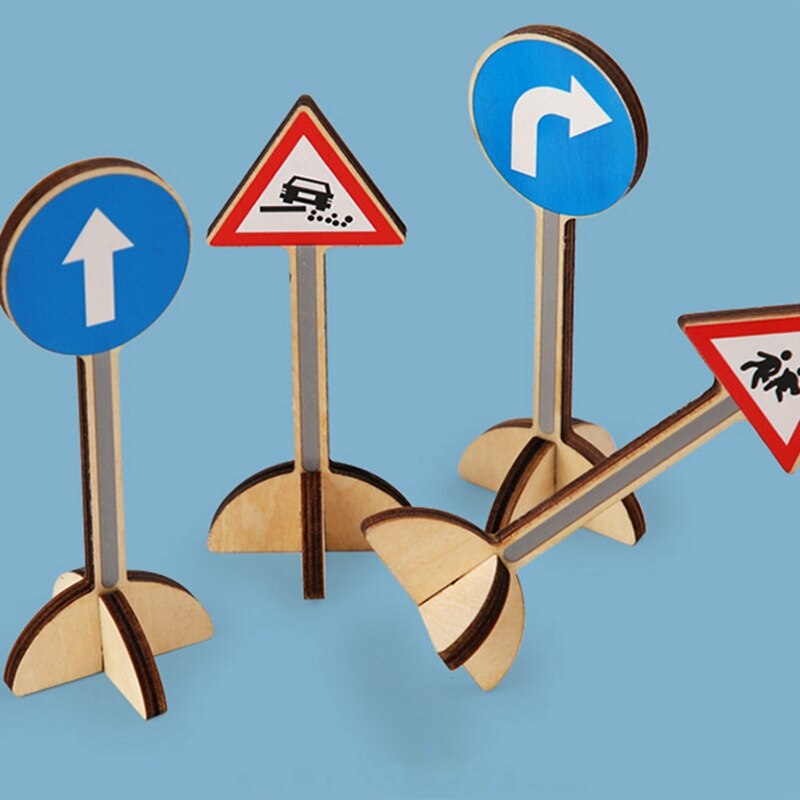 Street Road Signs Playset Traffic Signs Playset Mi... – Grandado