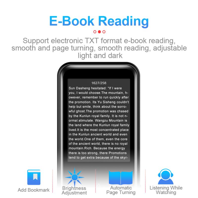 M15 Bluetooth MP3 Player 4-64GB HiFi Portable Audi... – Grandado