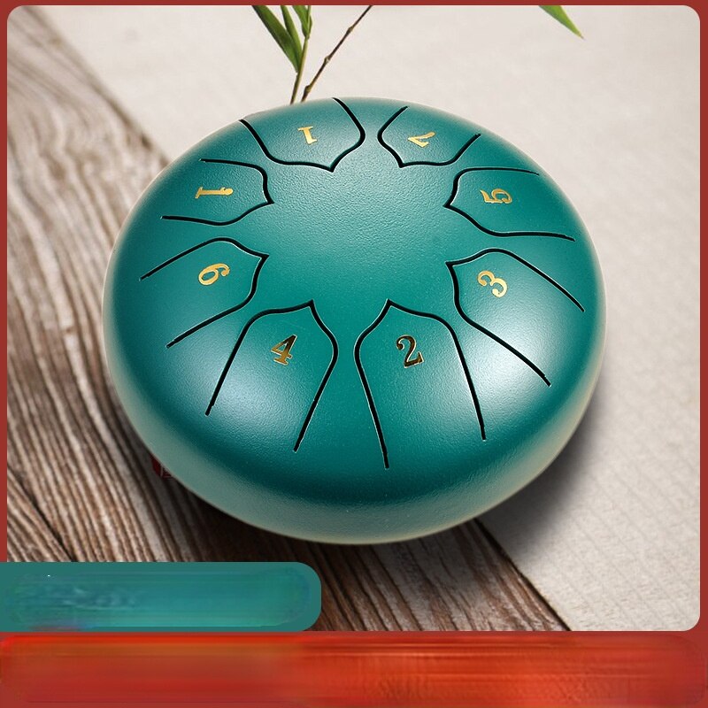 6 Inch Steel Tongue Drum 8 Tune Hand Pan Drum Tank... – Vicedeal