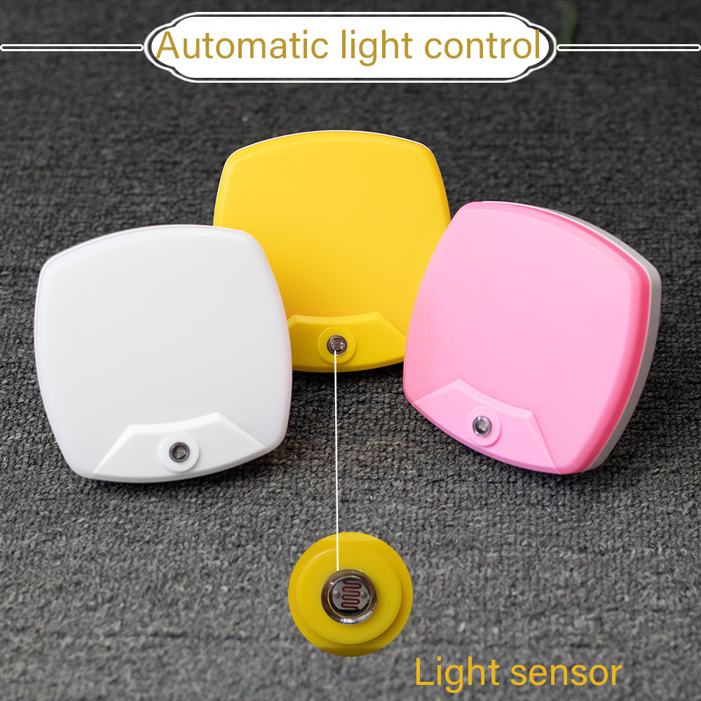 LED night Lamp Light sensor controle lights EU US ... – Grandado