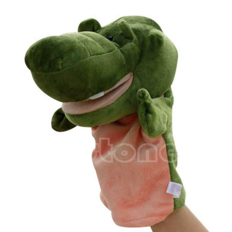 Cute Children Kid Plush Velour Animal Hand Puppet ... – Grandado