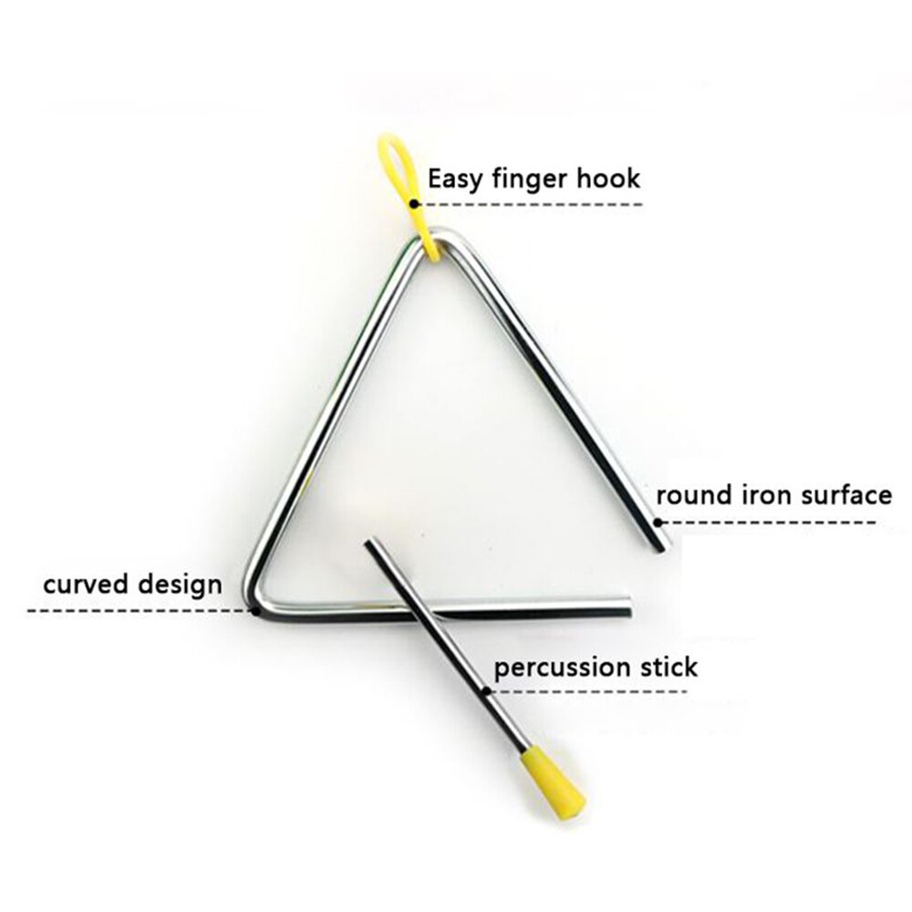 4"Triangle Preschoo lMusical Instruments Rhythm Ar... – Grandado
