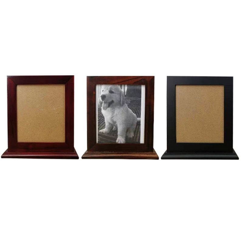 Simple Photo Frame Wood Pet Cremation Urn for Ashe... – Grandado