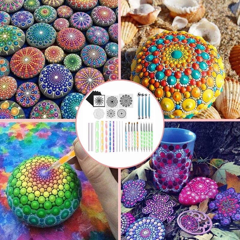 Practical Mandala Dotting Tools for Painting Rocks... – Grandado