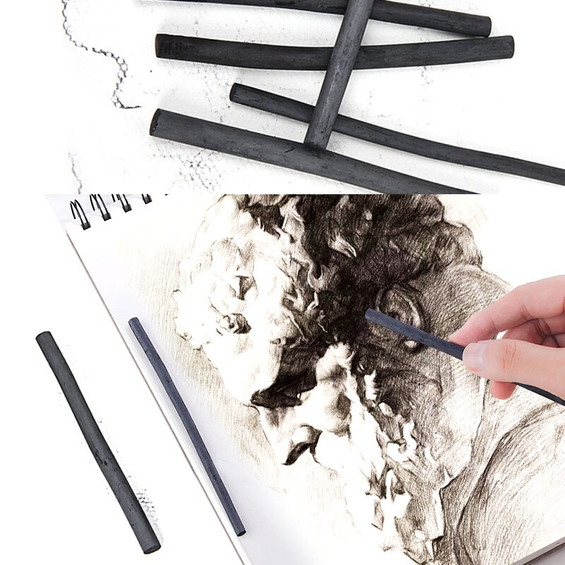 Charcoal Carbon Pen Rod Art Painting Fine Strip Sk... – Vicedeal