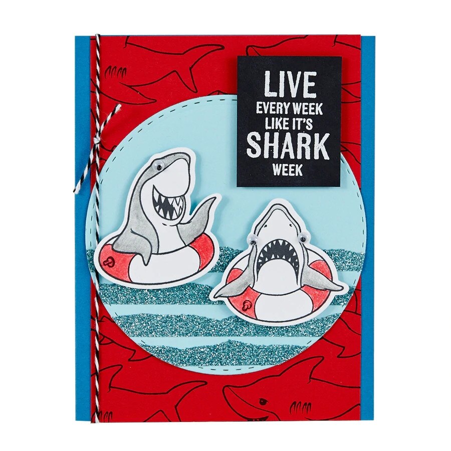 Shark Transparent Clear Stamps for DIY Scrapbookin... – Vicedeal