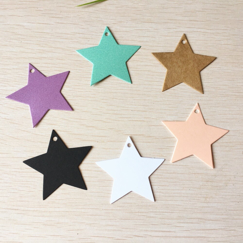 50pcs Kraft Paper Star Shaped Wedding Party Favors... – Grandado