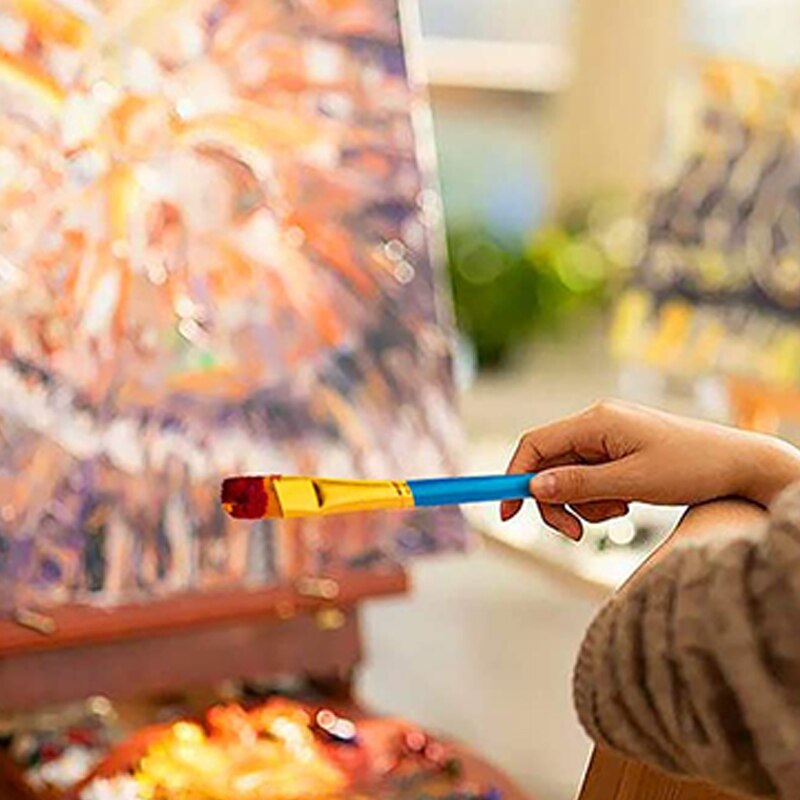 18 Pcs Art Painting Sets Palette Set with 10 Brush... – Vicedeal