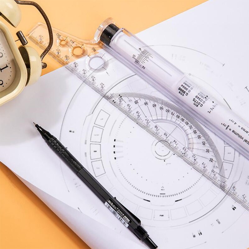 Multifunctional Plastic Measuring Drawing Rolling ... – Grandado