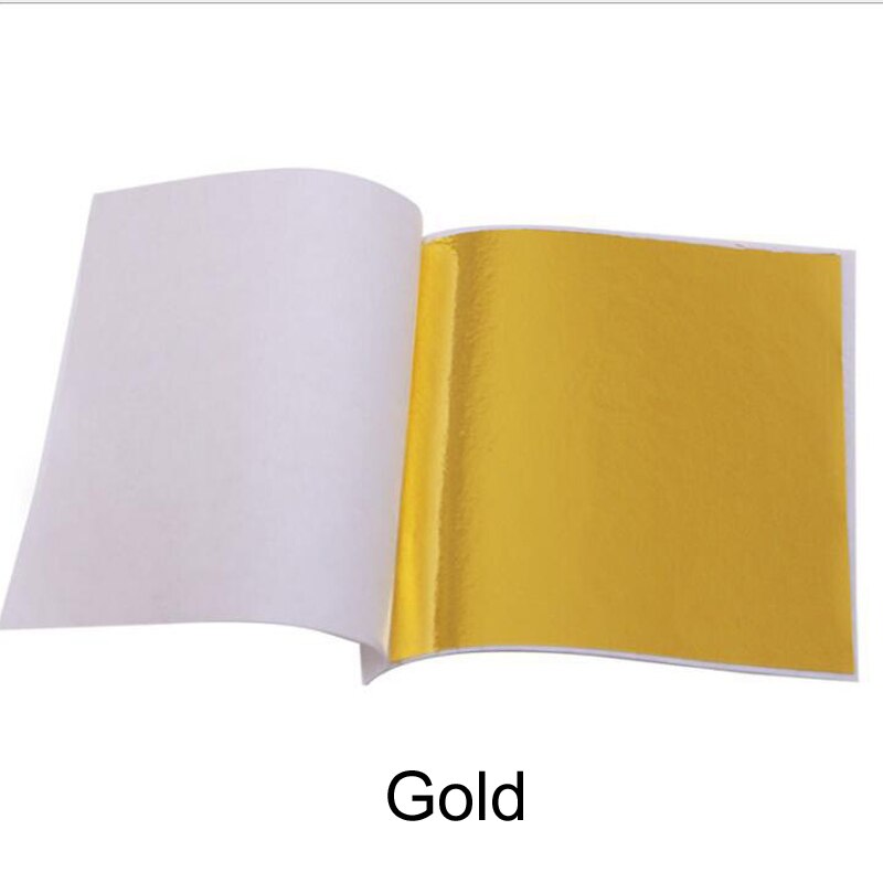 100pcs 9x9cm Art Craft Imitation Gold Sliver Coppe... – Vicedeal