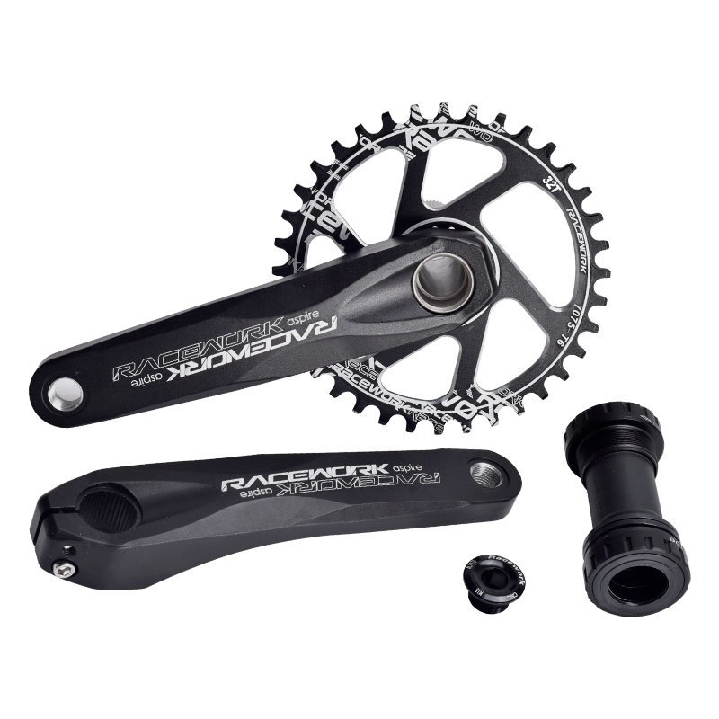 Bike Crank Aluminum Alloy Disc Crankset MTB Road B... – Grandado