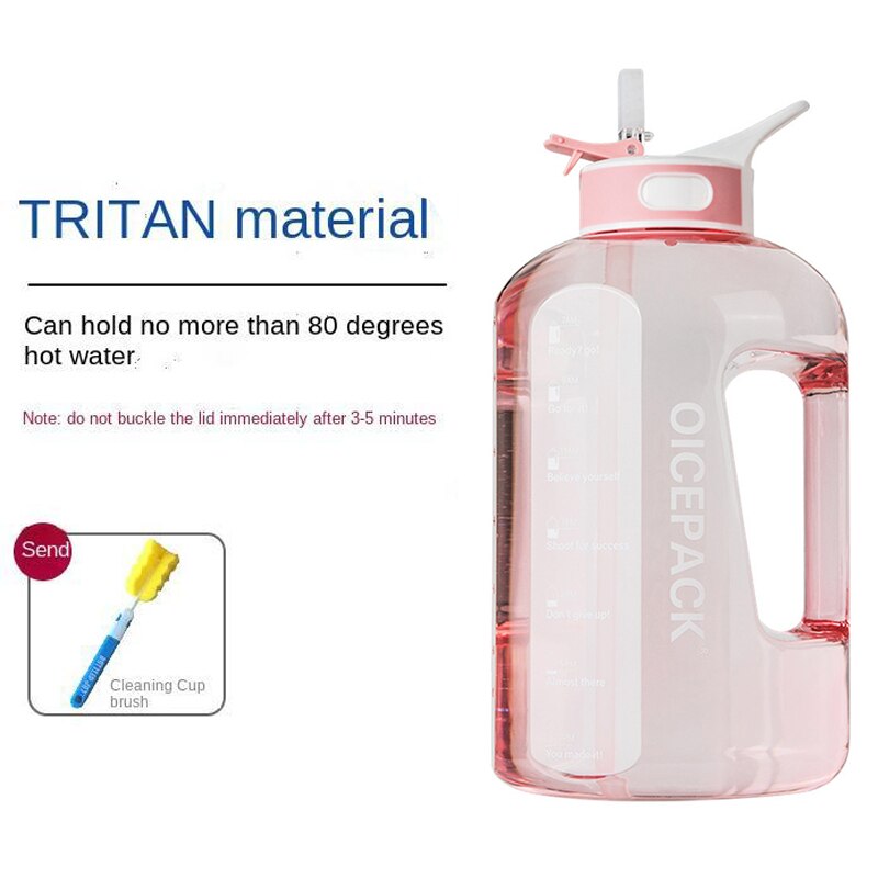 Bottled Joy Large Capacity 3.78L 2.5L Sports Water... – Grandado