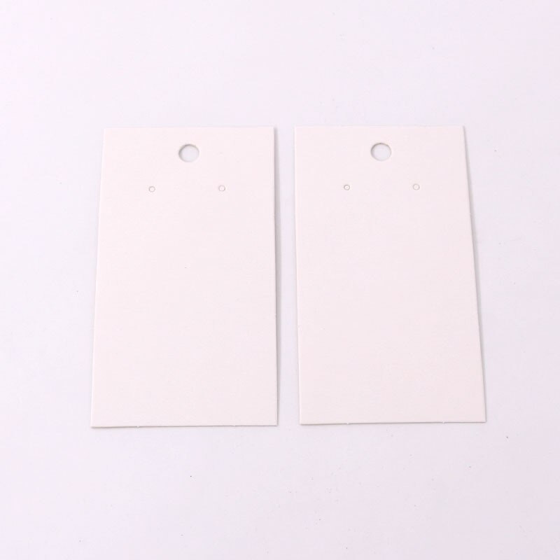 50pcs 5x9cm Earring Display Card Earring Card Hold... – Grandado