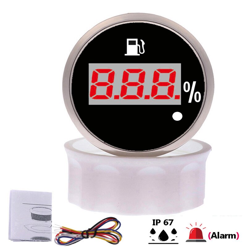 0~190ohm Digital Fuel Level Gauge IP67 Waterproof ... – Vicedeal
