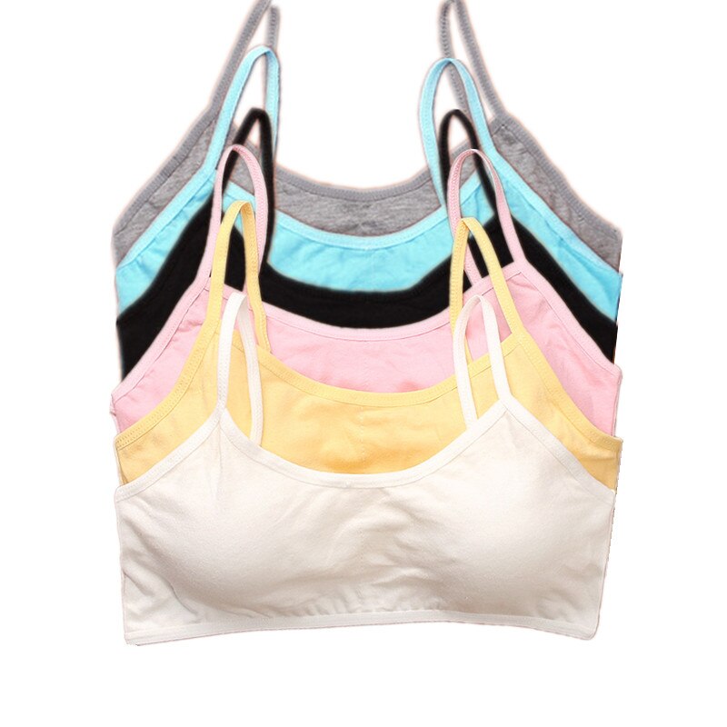 6pcs/lot Young Girl Bra Student Underwear Set Soli... – Vicedeal