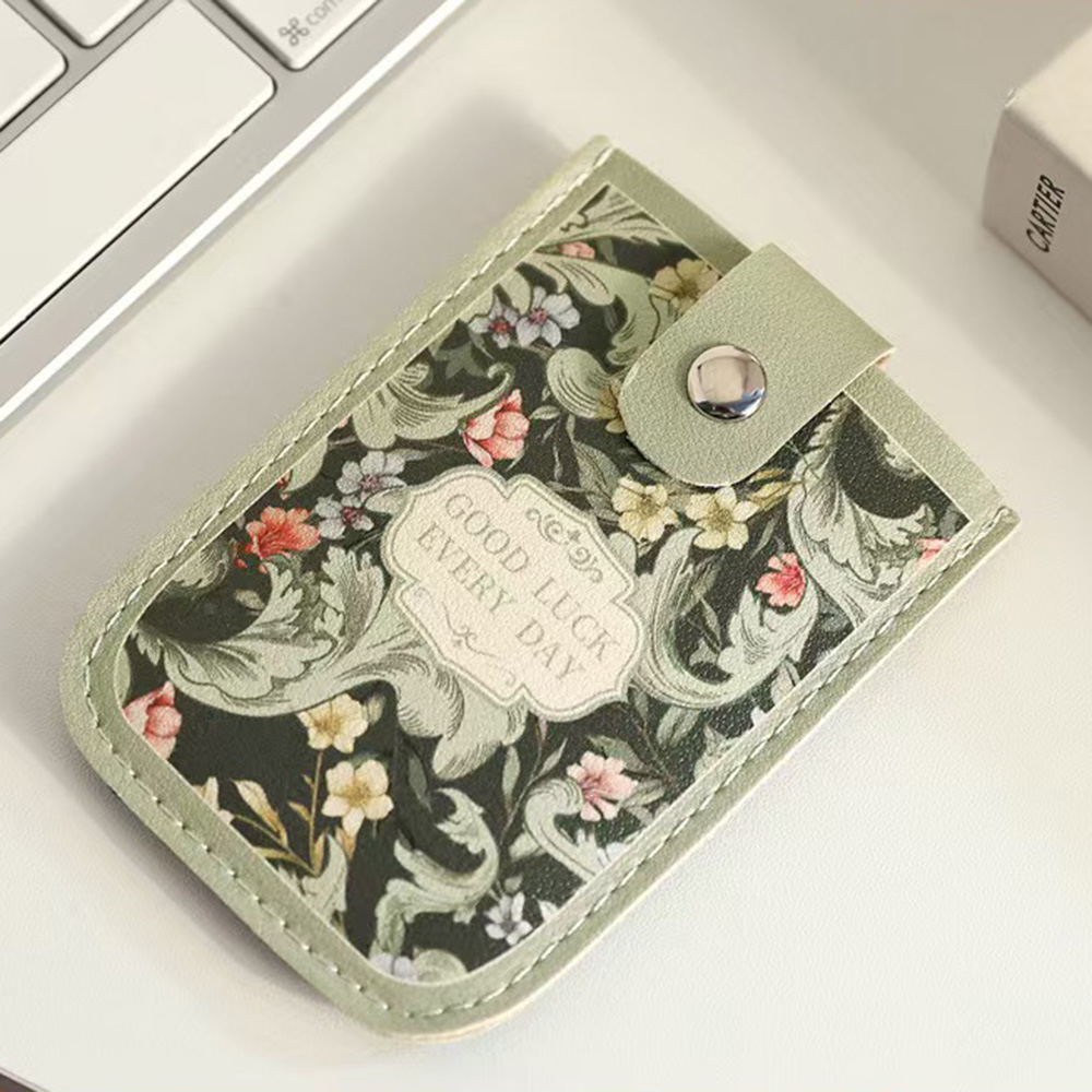 Laminated Concealed Mini Card Wallet Pull-out Type... – Grandado