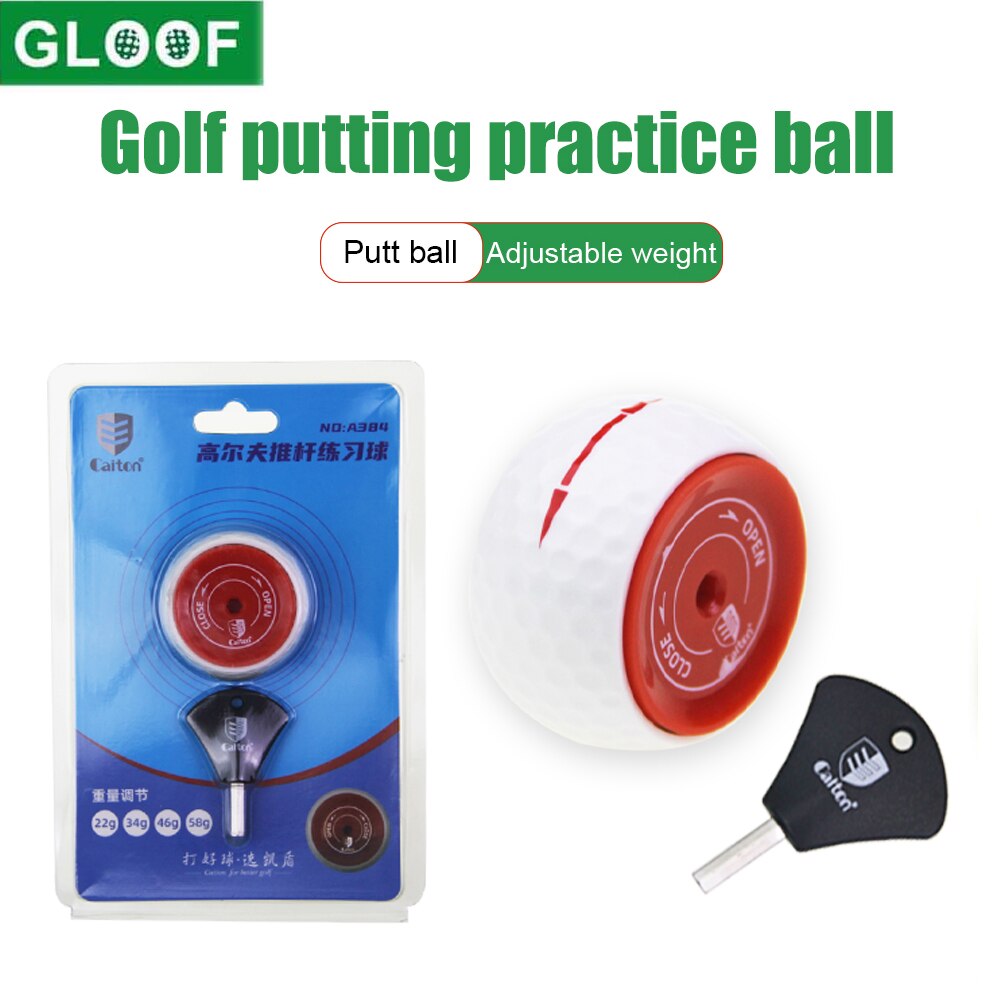GLOOF Golf Putting Practice Balls Putter Aiming Li... – Grandado