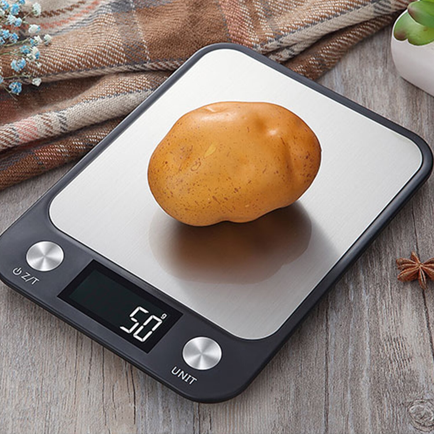 22lb Food Scale Digital Kitchen Scale LCD Display ... – Grandado