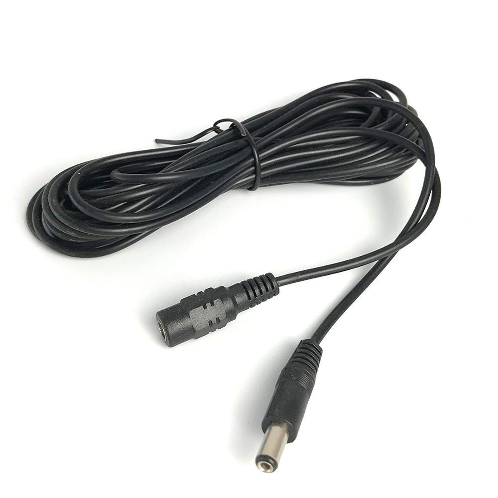 5m(15ft) 2.1x5.5mm Dc 12v Power Extension Cable fo... – Vicedeal