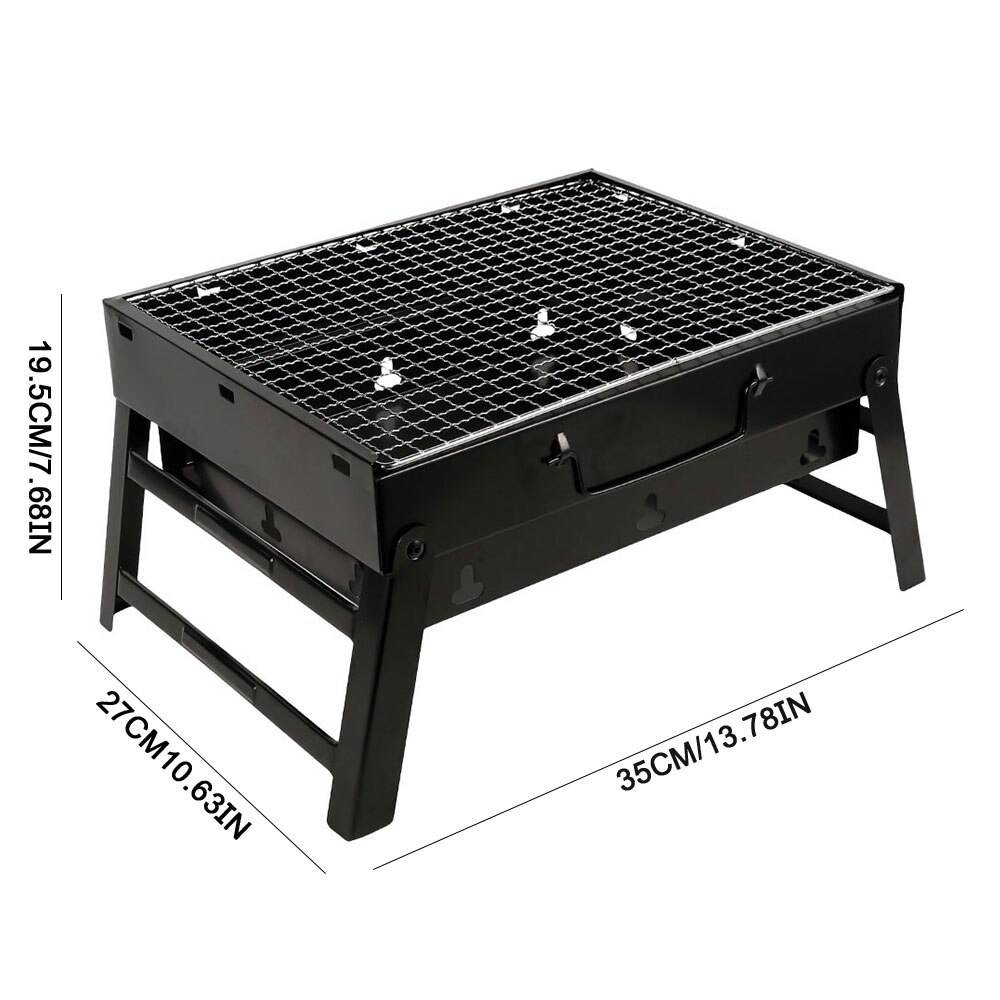 WHDZ Folding BBQ Grill Portable Compact Charcoal B... – Grandado