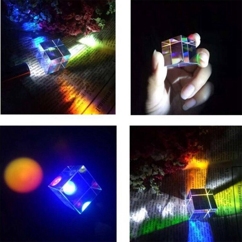 Prisma óptico para niños, Cubo de luz de Color arc... – Grandado