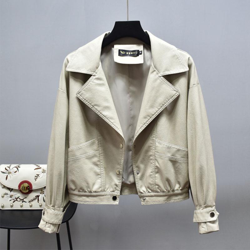 Ly Varey Lin Vrouwen Faux Pu Leather Jacket Korte ... – Grandado