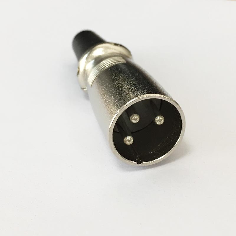 2pcs Cannon XLR Connector male Plug 3-pin for Micr... – Vicedeal