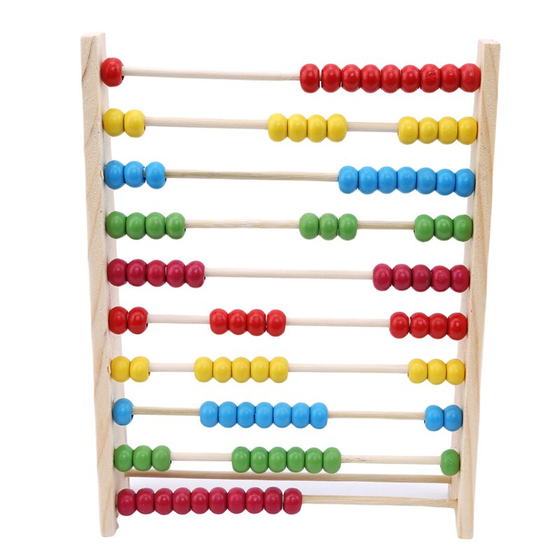 Multicolor Beads Educational Wooden Abacus Toy Chi... – Grandado