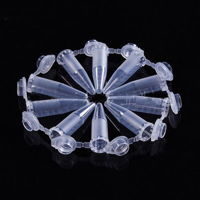 500pcs/lot 1.5ml Plastic centrifuge tube with teet... – Vicedeal