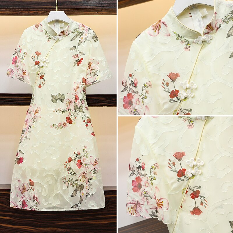 Jacquard M-4XL Plus Size Vintage Chinese Tradition... – Grandado