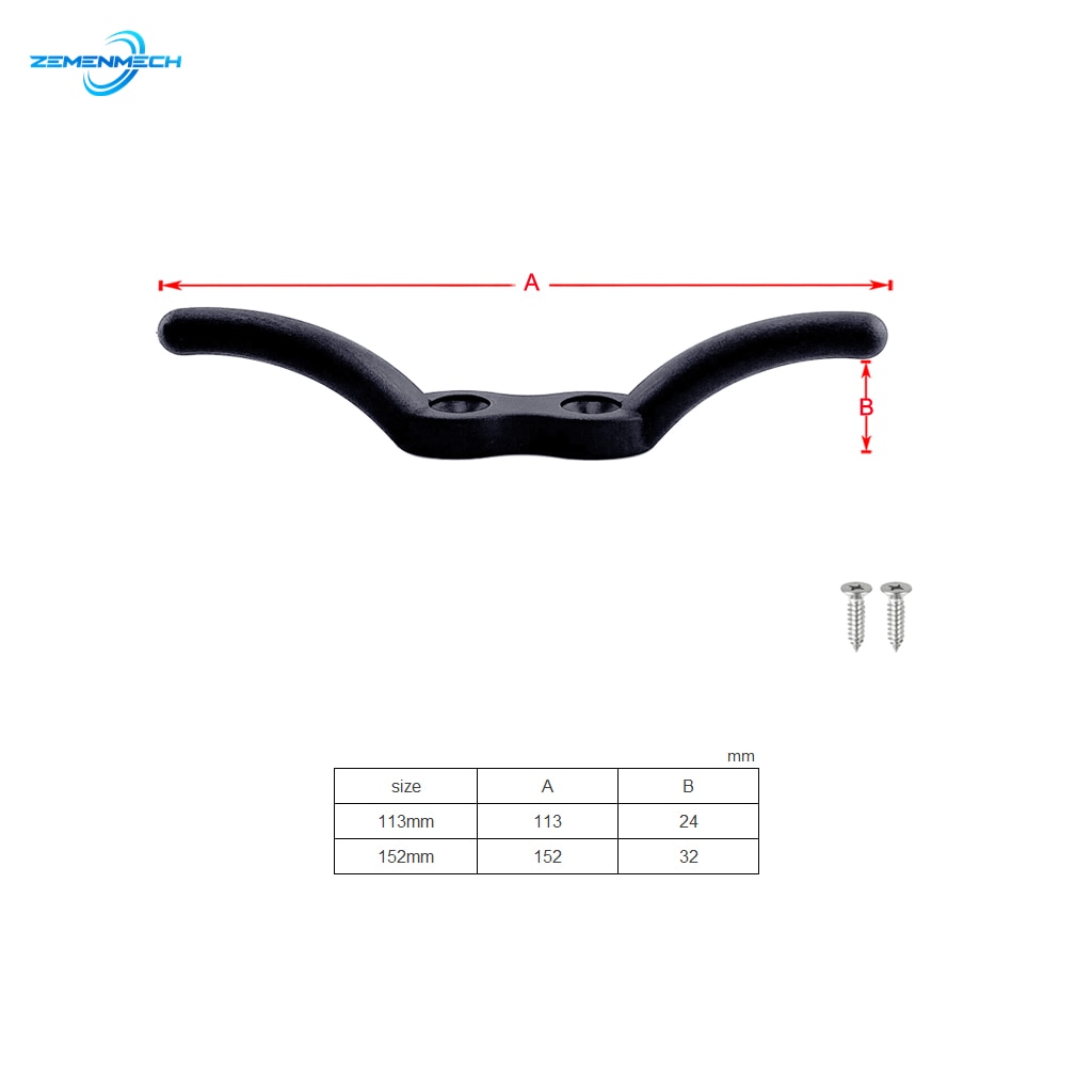 2PCS Nylon Flagpole Cleat Hook Flag Rope Cleat Sai... – Grandado