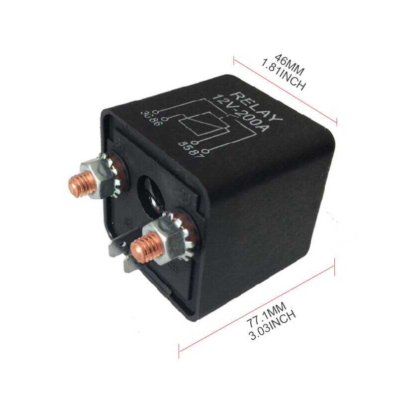 Car Emergency Power Starting Relay DC 12/24V 1.8/4... – Grandado