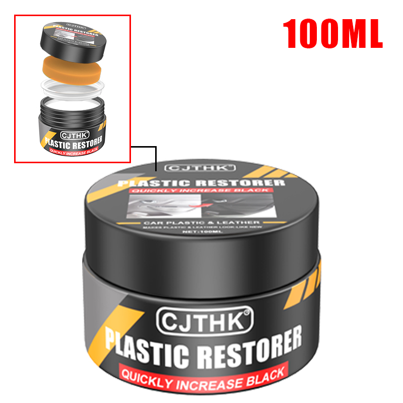Auto-Kunststoff-Restaurator, zurück zu schwarz, gl... – Vicedeal