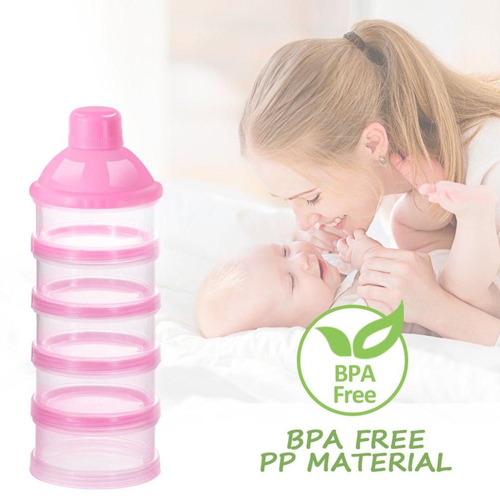 5 Layers Non-Spill Baby Milk Box Formula Dispenser... – Vicedeal