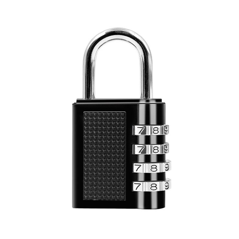 Large Zinc Alloy Black 4-digit Digital Coded Lock ... – Grandado
