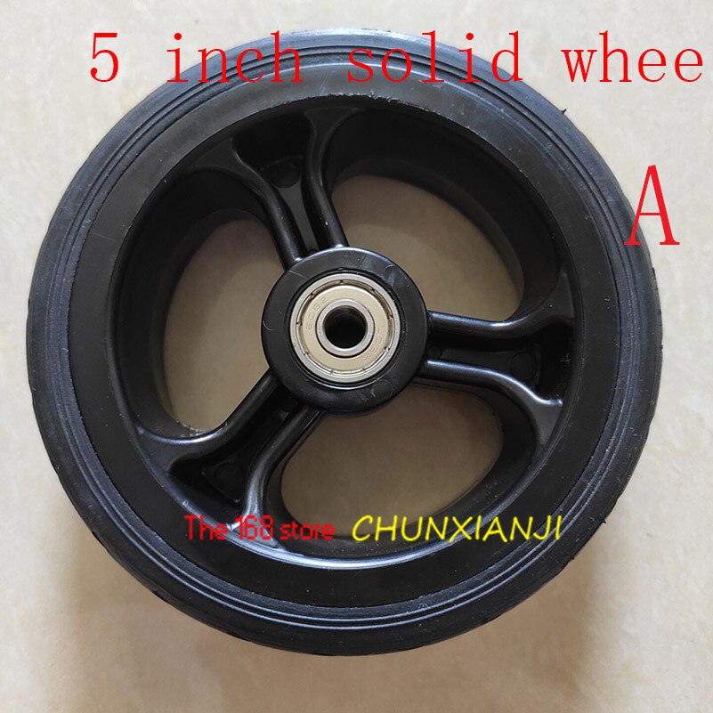 Lightning shipment 5 inch Solid wheels Fast wheel ... – Vicedeal