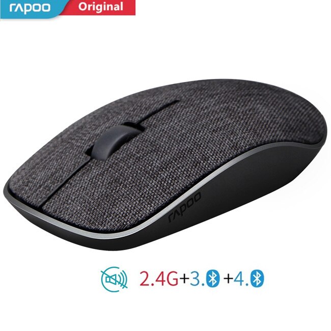 Rapoo 3500Plus Fabric Optical Wireless Mouse USB G... – Grandado