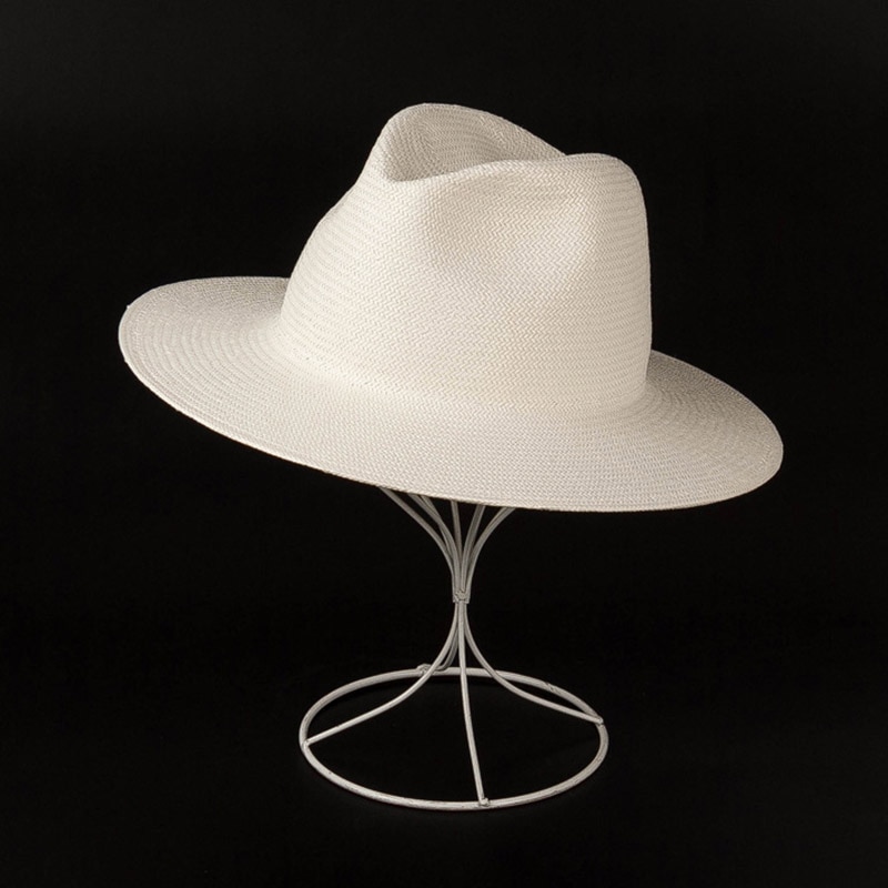 Unisex Witte Brede Rand Strand Hoeden Mannen Dames... – Vicedeal